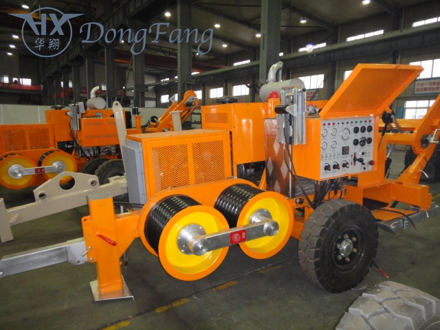 275KV Power Line Stringing Equipment hydraulic puller SA-YQ90D