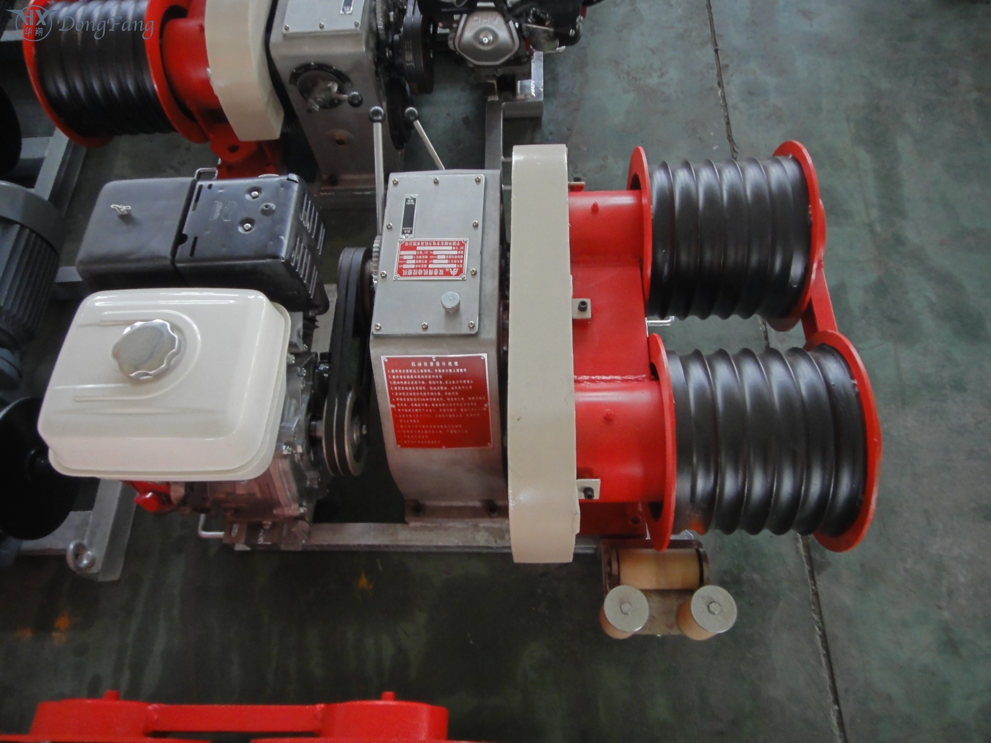 Power Line Construction Equipment 5 Ton Motorised Pulling Winch JJCS-50T