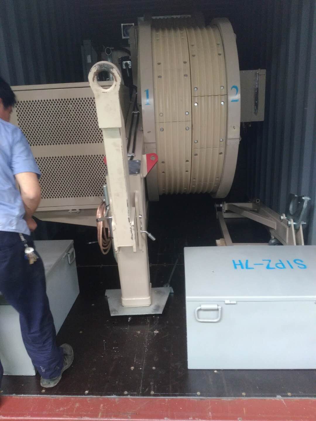 Two conductors stringing equipments exported for 230 KV overhead ...