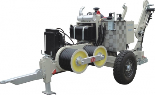 220KV Transmission Line Conductor Stringing Equipment 6 ton hydraulic ...