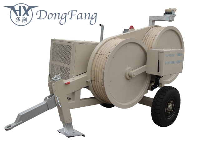 Overhead Tension Stringing Equipment 4 ton hydraulic conductor ...