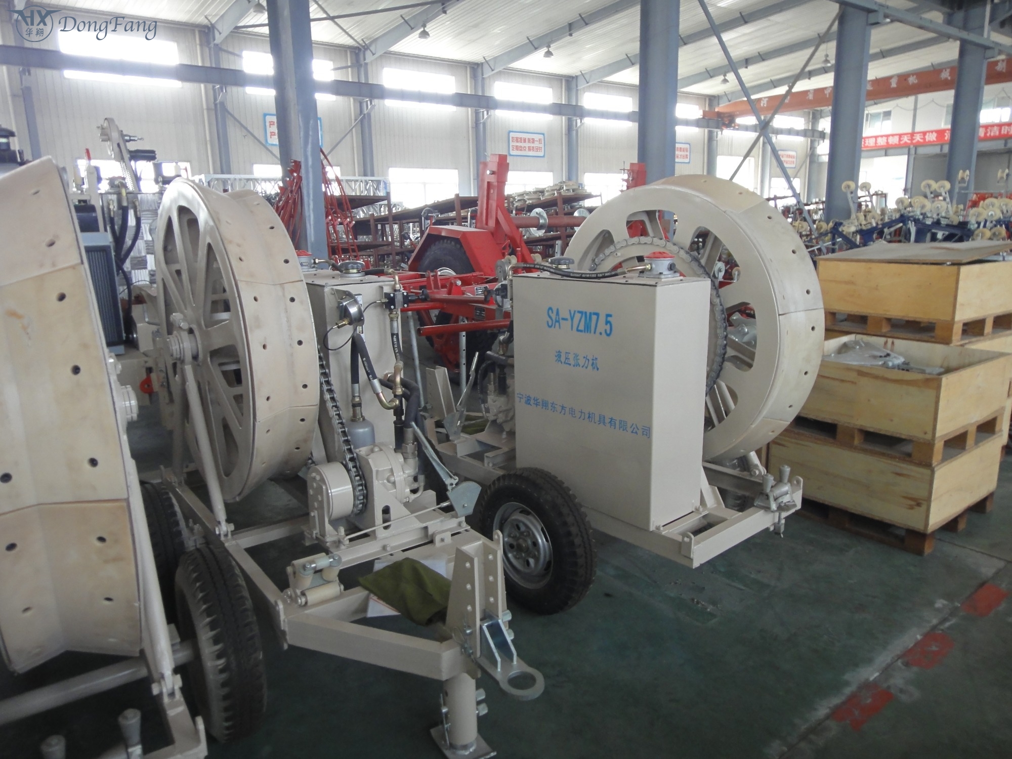 Hydraulic OPGW Tensioner SA-YZM7.5 of Tension Stringing Equipment