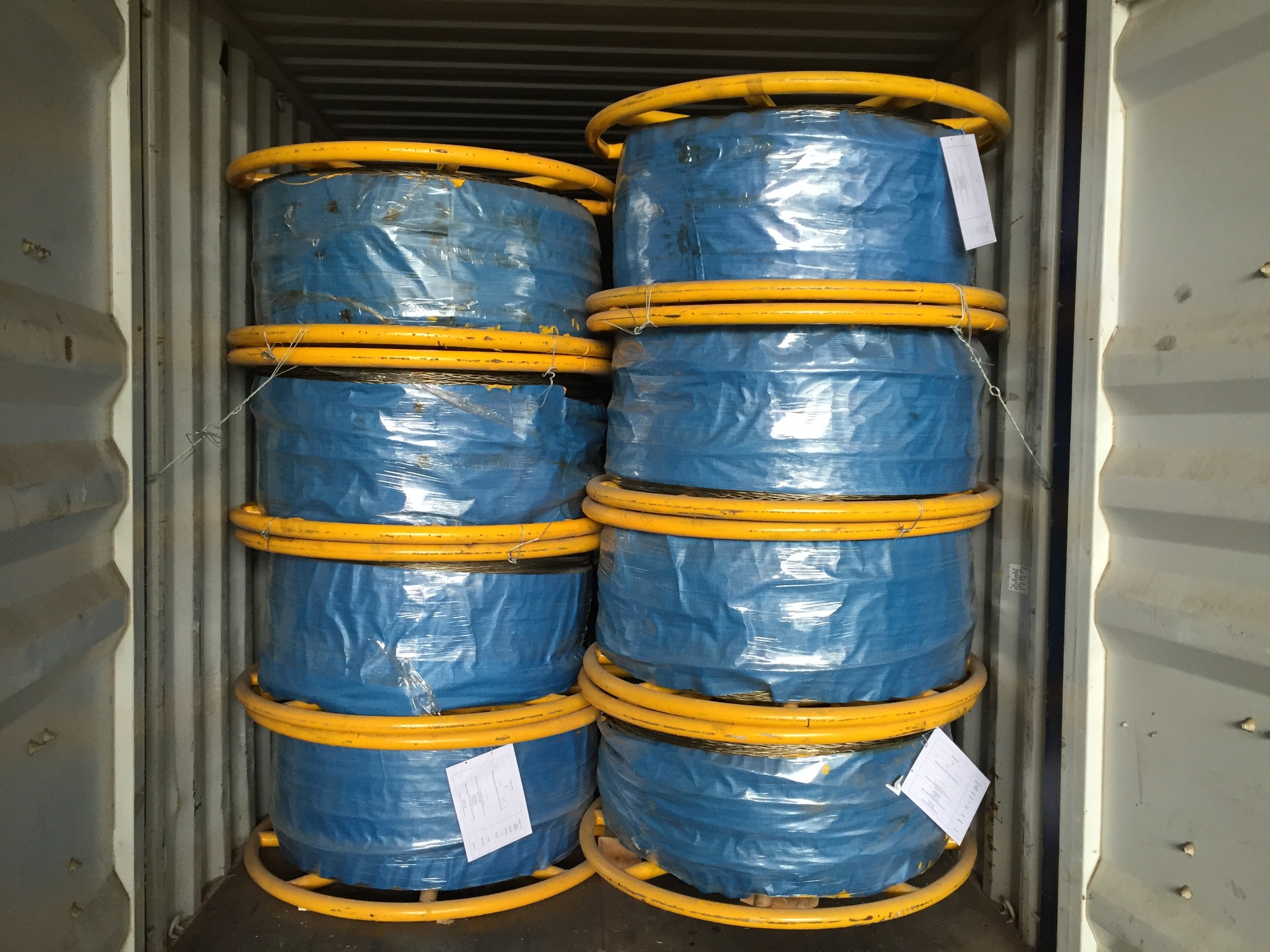 Anti Twisting Steel Wire Rope 12mm diameter for pulling OPGW and Ground ...