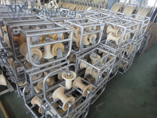 Cable Rollers for installation underground power cable SHL2Gn