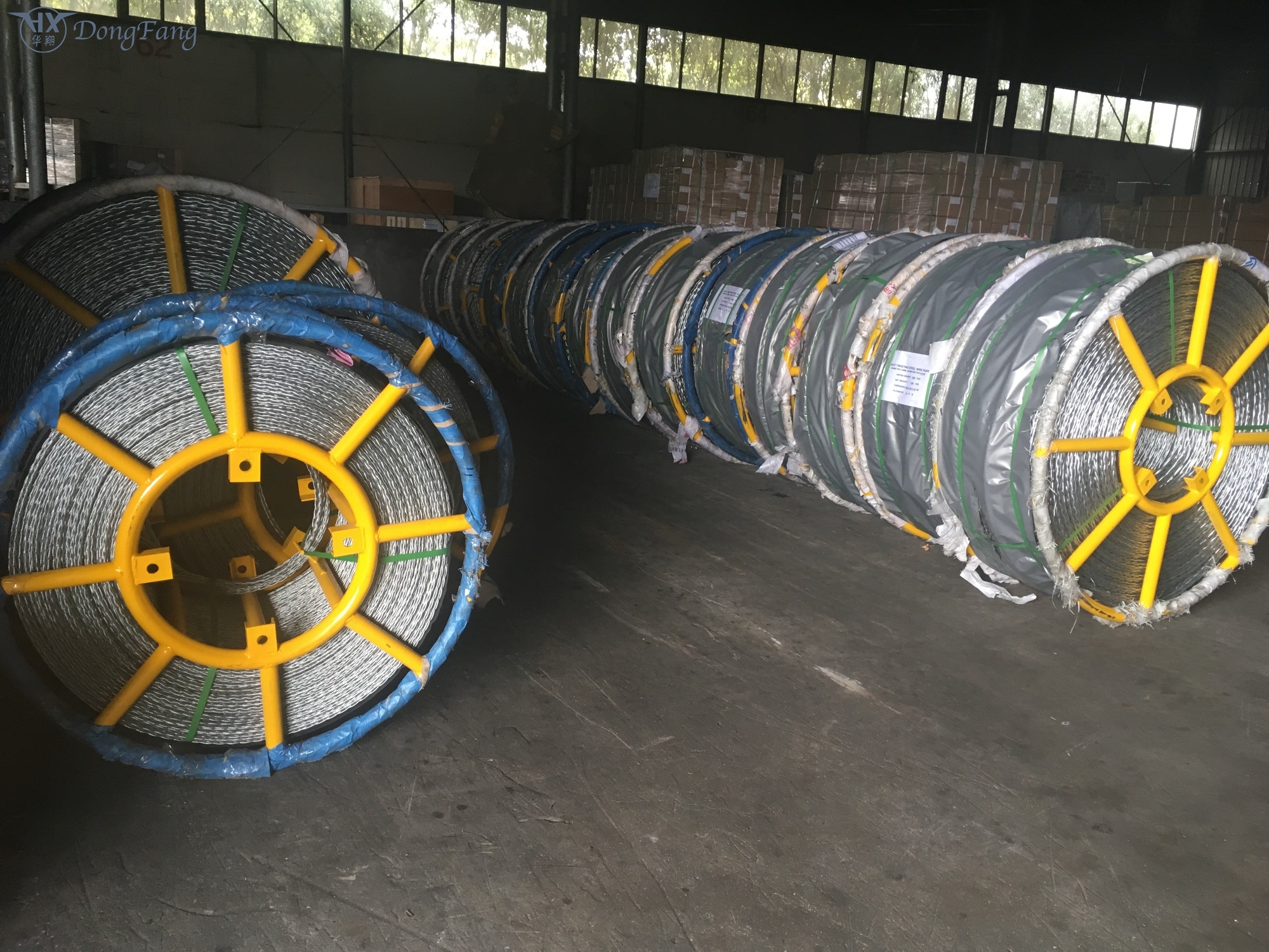 22mm Anti Twisting Pilot Wire Rope for stringing four Conductors on ...