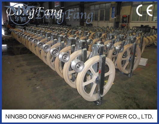 OPGW Stringing Equipments Optic Fiber Cable Pulley Blocks SHG660