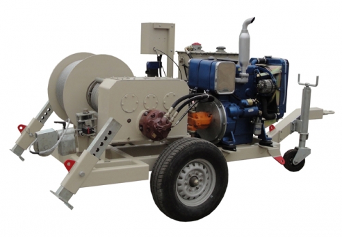 Underground Cable Pulling Machine hydraulic cable puller DQ40