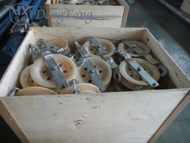 Aerial Stringing Rollers for overhead transmission line
