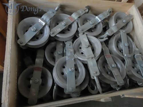 Aerial Stringing Rollers for overhead transmission line