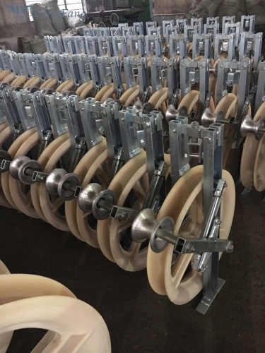 Aerial Stringing Rollers for overhead transmission line