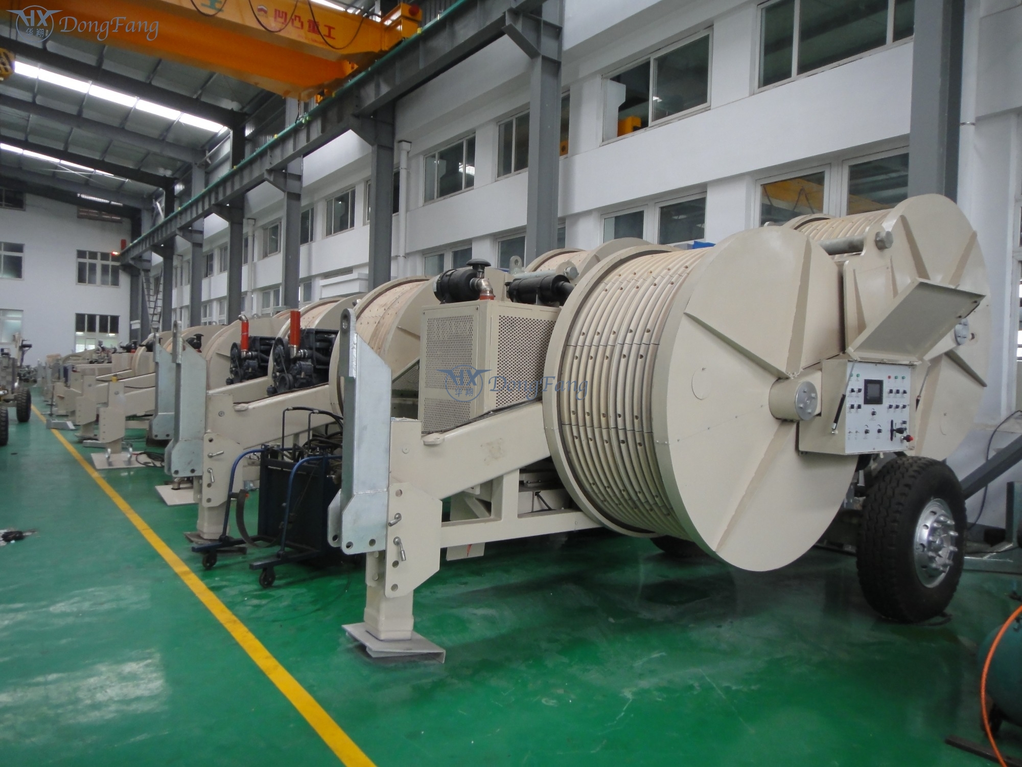 Hydraulic Conductor Tensioner SA-YZ2X70 of 14 Ton Tension Stringing ...